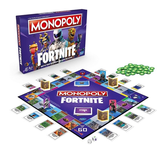 Hasbro | Toys | Hasbro Limited Edition Gamer Fortnite Monopoly Board ...